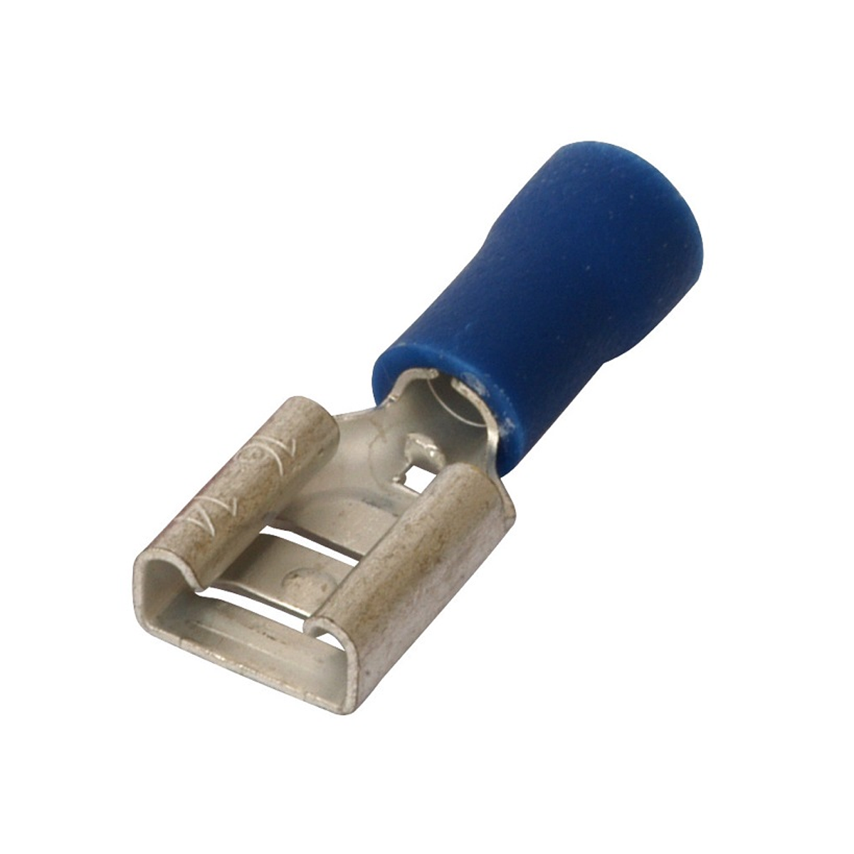 Terminal macho media aisl. azul 16-14awg bolsa 100u. | Rielec Limitada