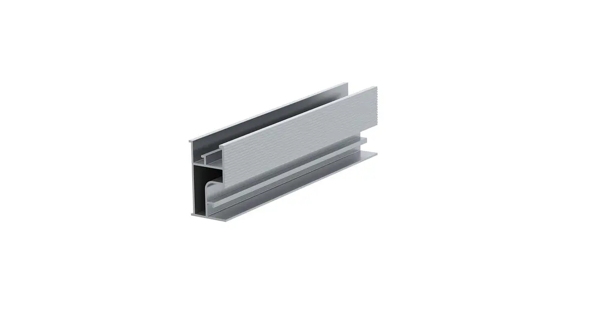 Riel aluminio 4.5mt