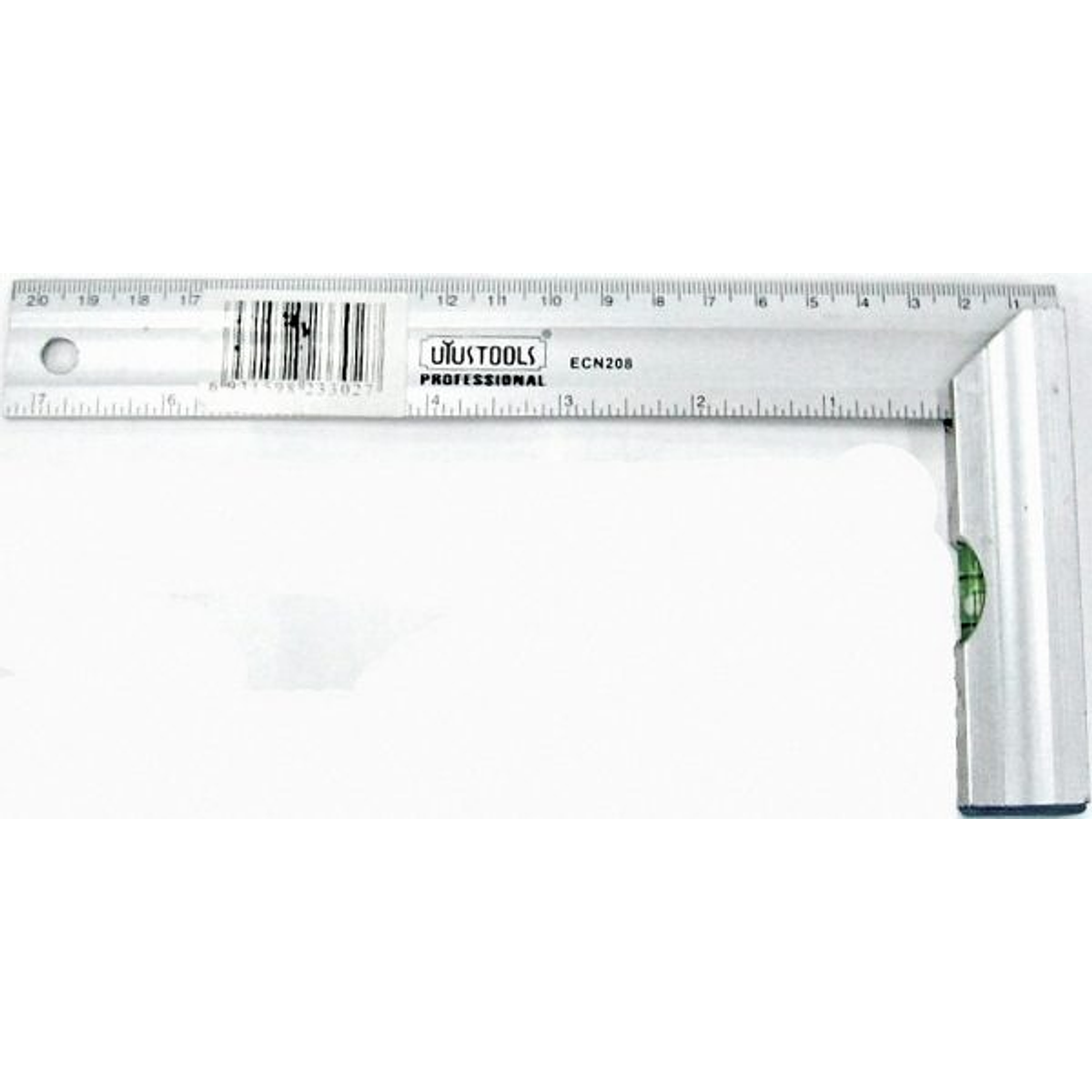 Escuadra Con Nivel Aluminio 8 Uyustools ECN208 | Rielec Limitada