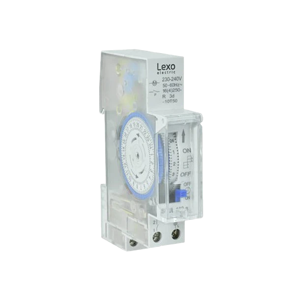 Timer Horario Analogo 1Puesto Lexo | Rielec Limitada