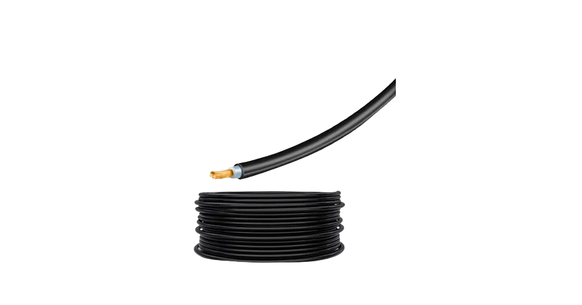 Cable Solar Negro 1X6 Mm2