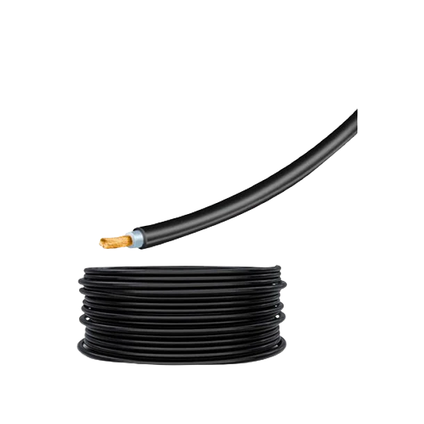 Cable Solar Negro 1X6 Mm2 | Rielec Limitada