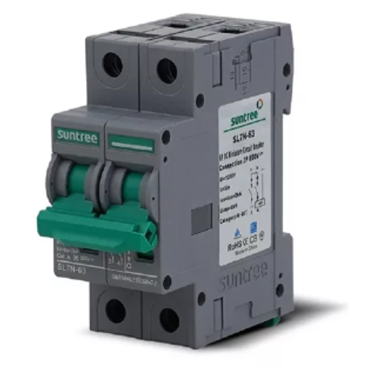 Interruptores Automáticos 2 polo DC | Rielec Limitada