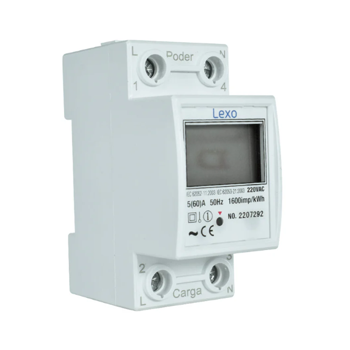 Analizador De Red Riel Din Lexo | Rielec Limitada