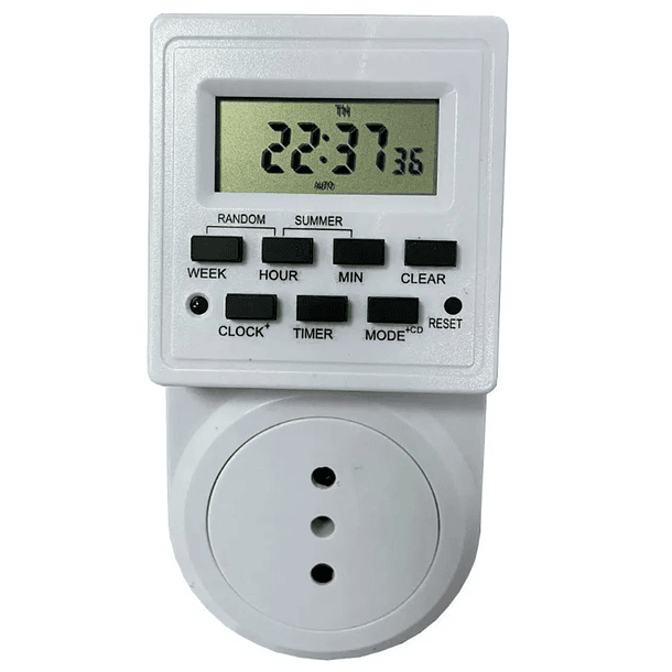 Timer Digital Programable Domiciliario | Rielec Limitada