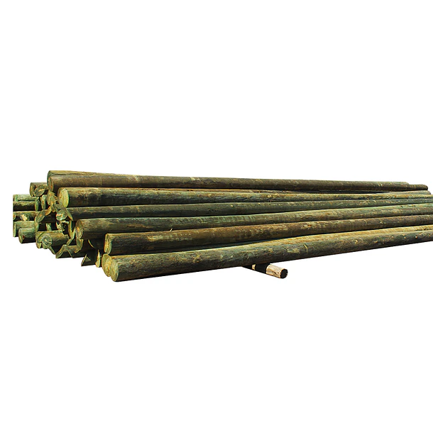 Poste madera tratado 6 m s/perf | Rielec Limitada