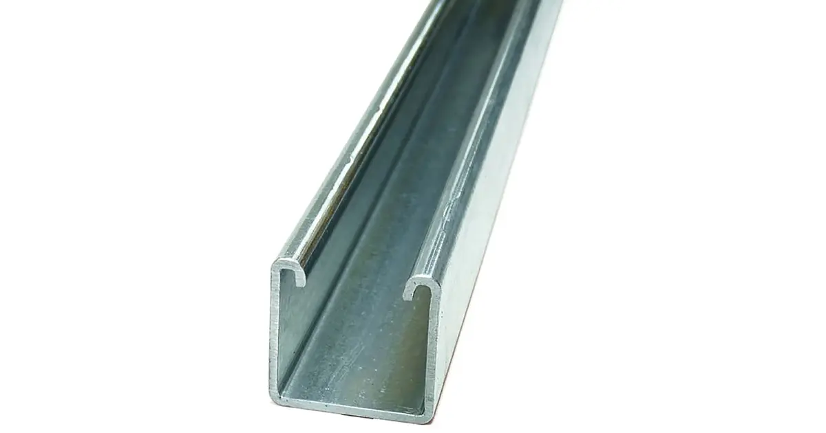 Riel Ruc Galvanizado En Caliente 42X42 3Mts