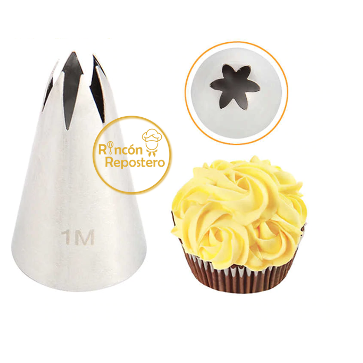 Boquilla metálica 1M