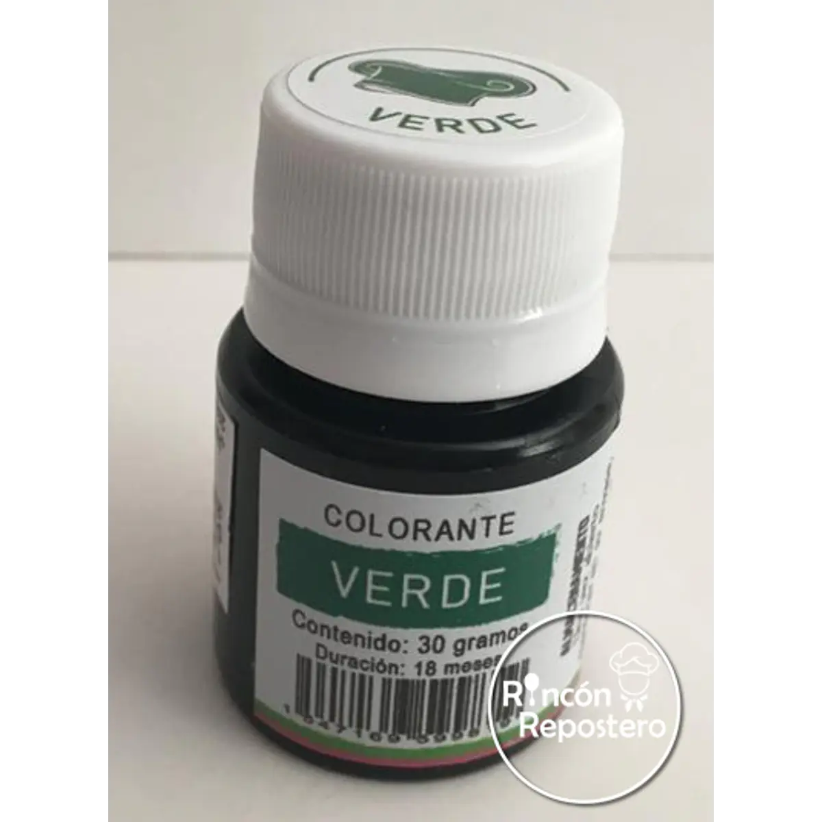 Colorante Gel 30[gr] color Verde Kreatortas