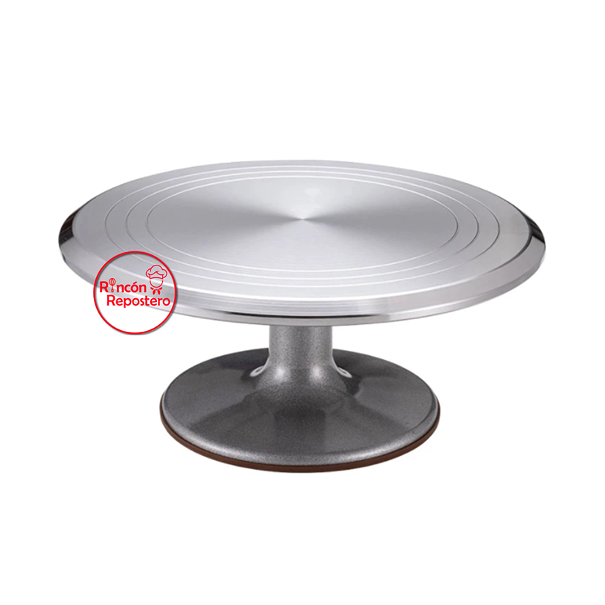 Base Giratoria Aluminio para Torta 31[cm]