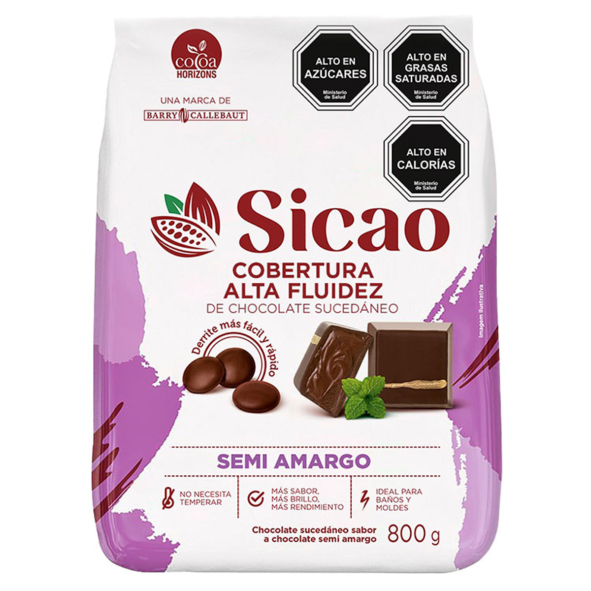 Sicao Cobertura Semiamargo