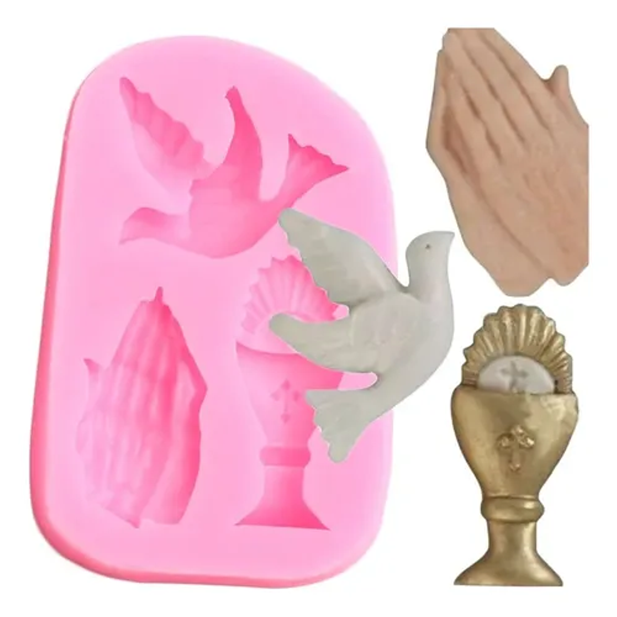 Molde de silicona Primera Comunión