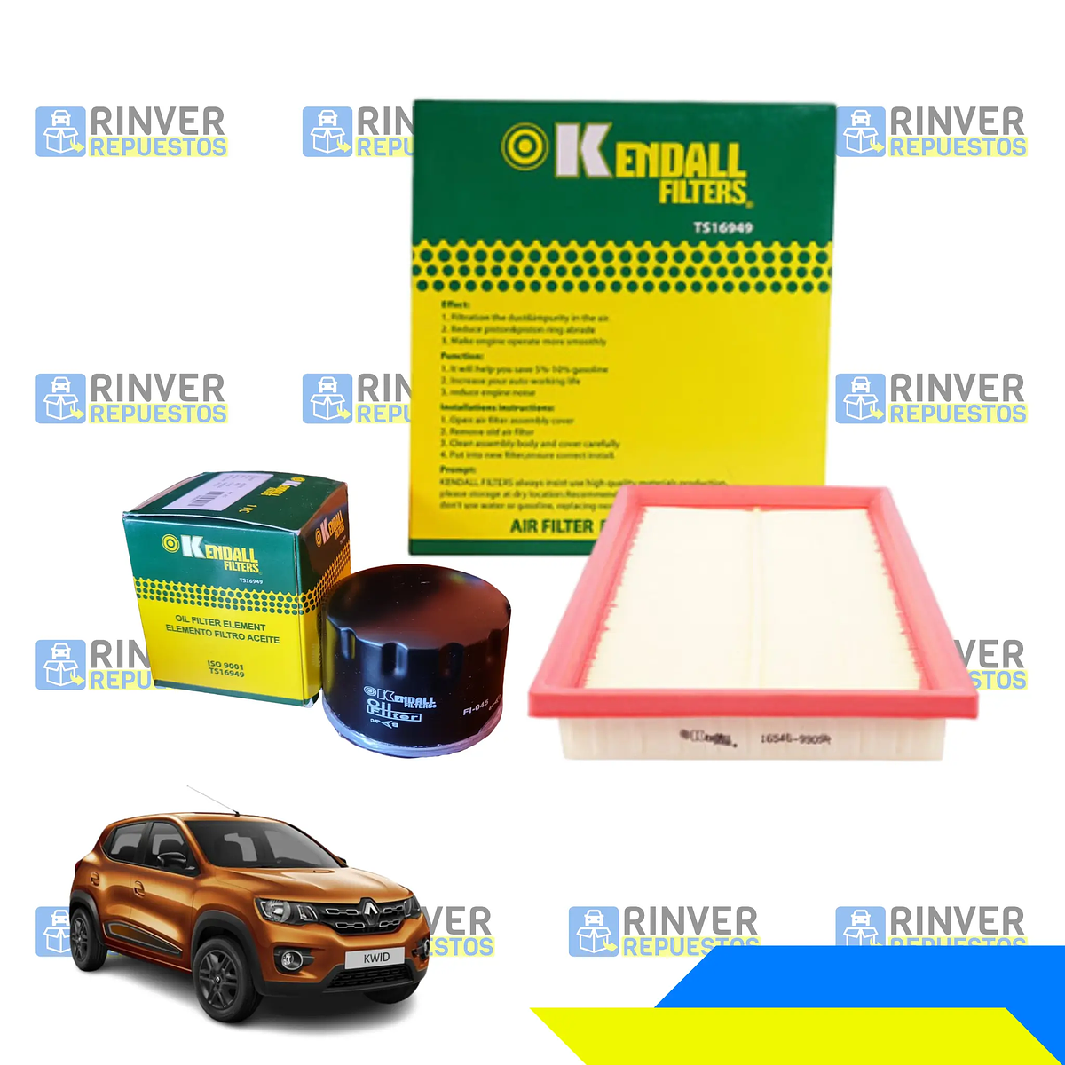 Kit de Filtros Renault Kwid 1.0 2021-2024