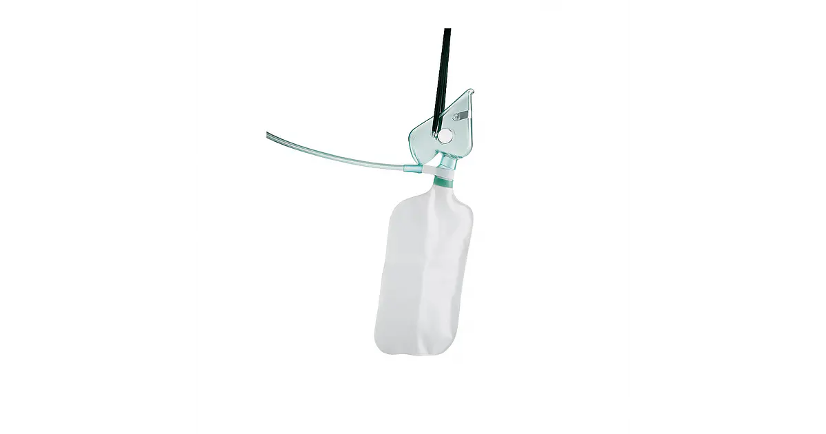 Mascarilla de oxígeno con reservorio (Pediátrico)