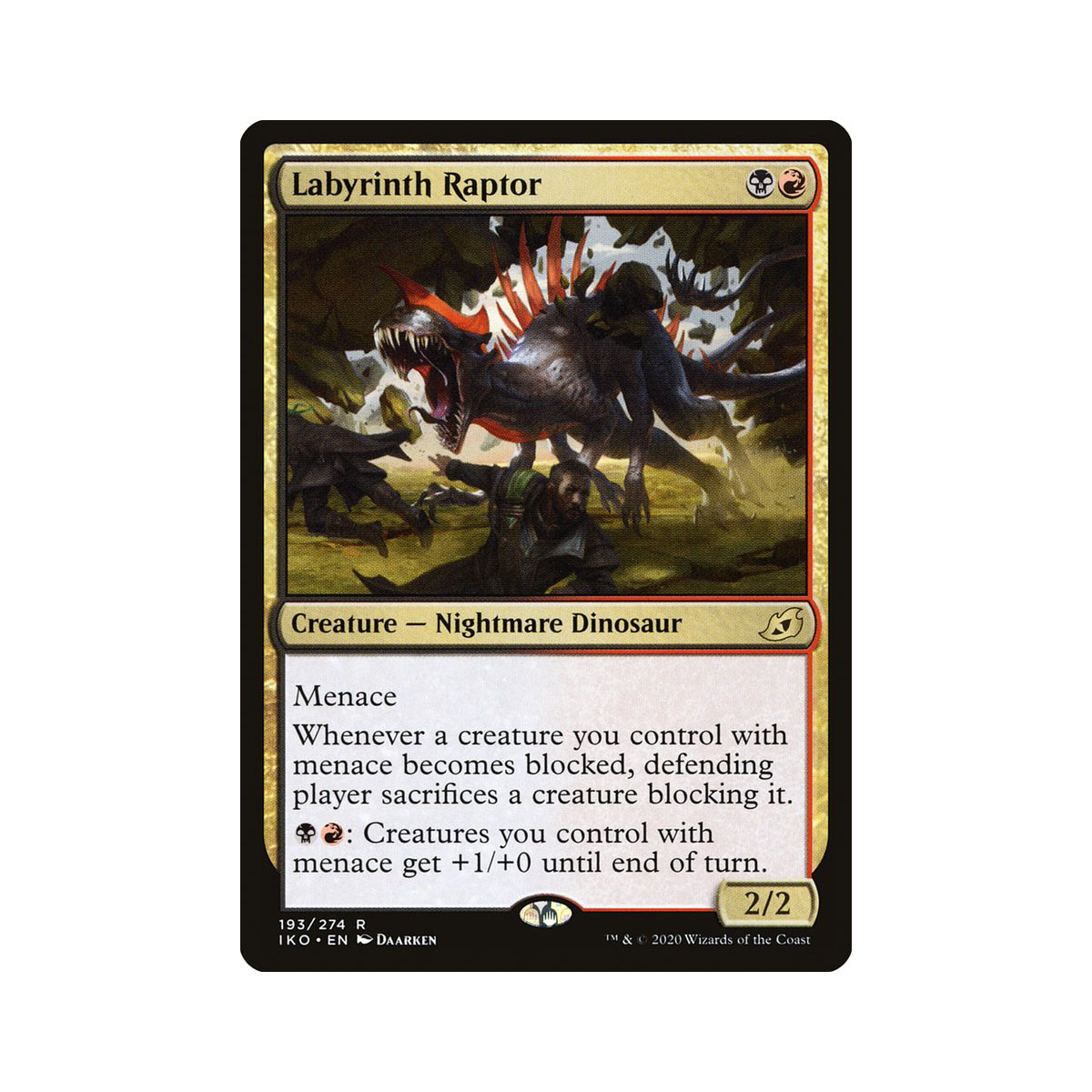 Labyrinth Raptor #193