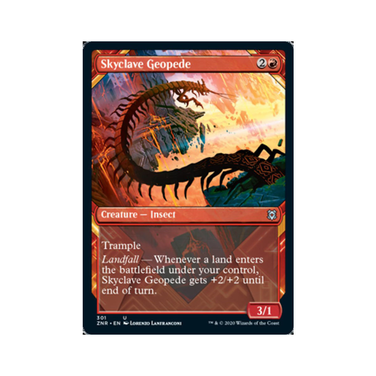 Skyclave Geopede #301