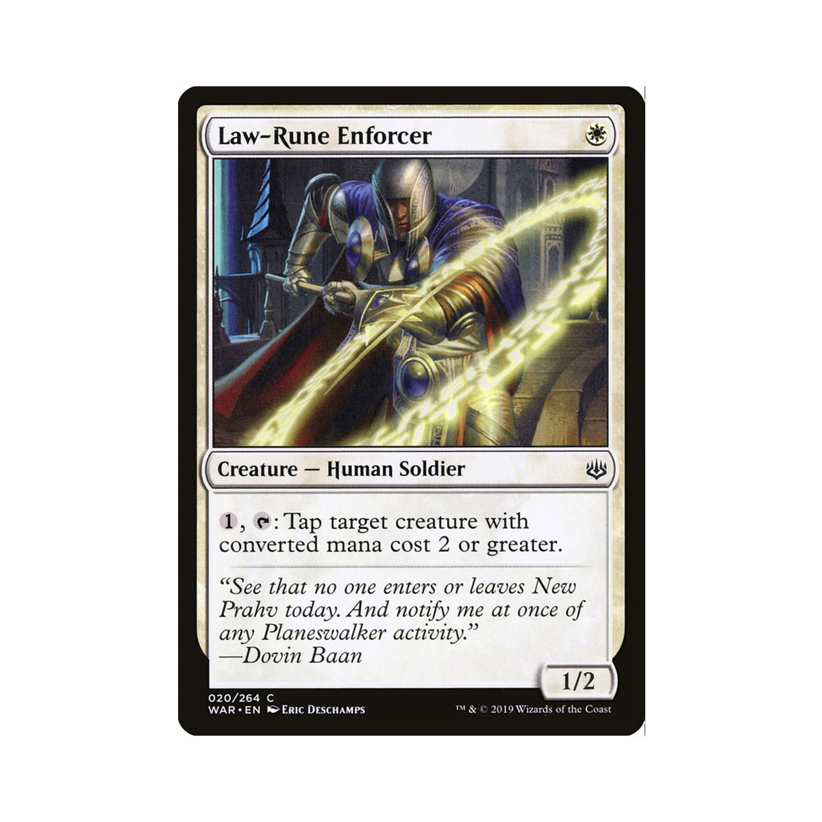 Law-Rune Enforcer #020