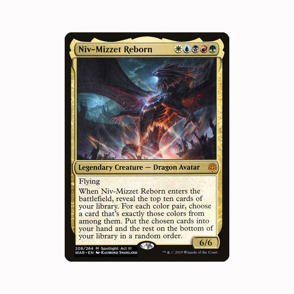 Niv-Mizzet Reborn #208