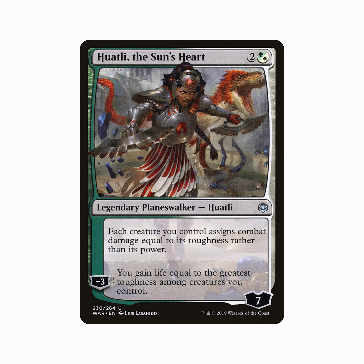 Huatli, the Sun's Heart #230