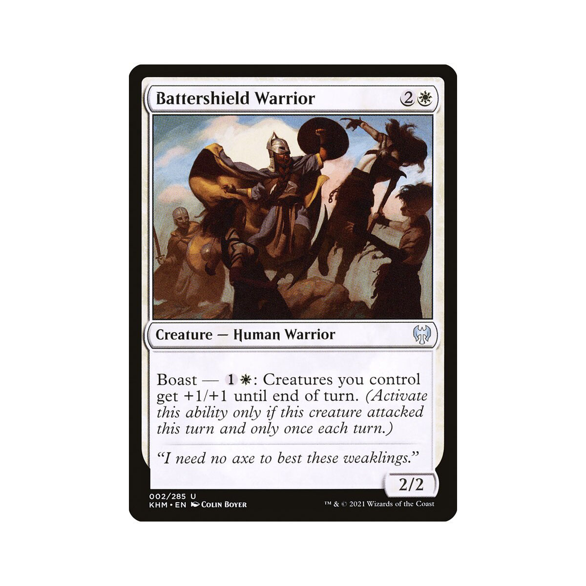 Battershield Warrior #002