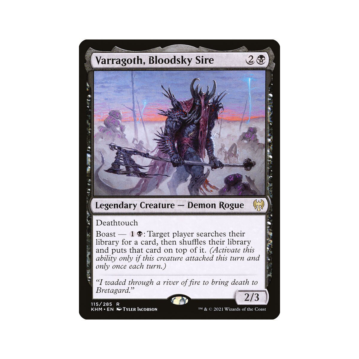 Varragoth, Bloodsky Sire #115