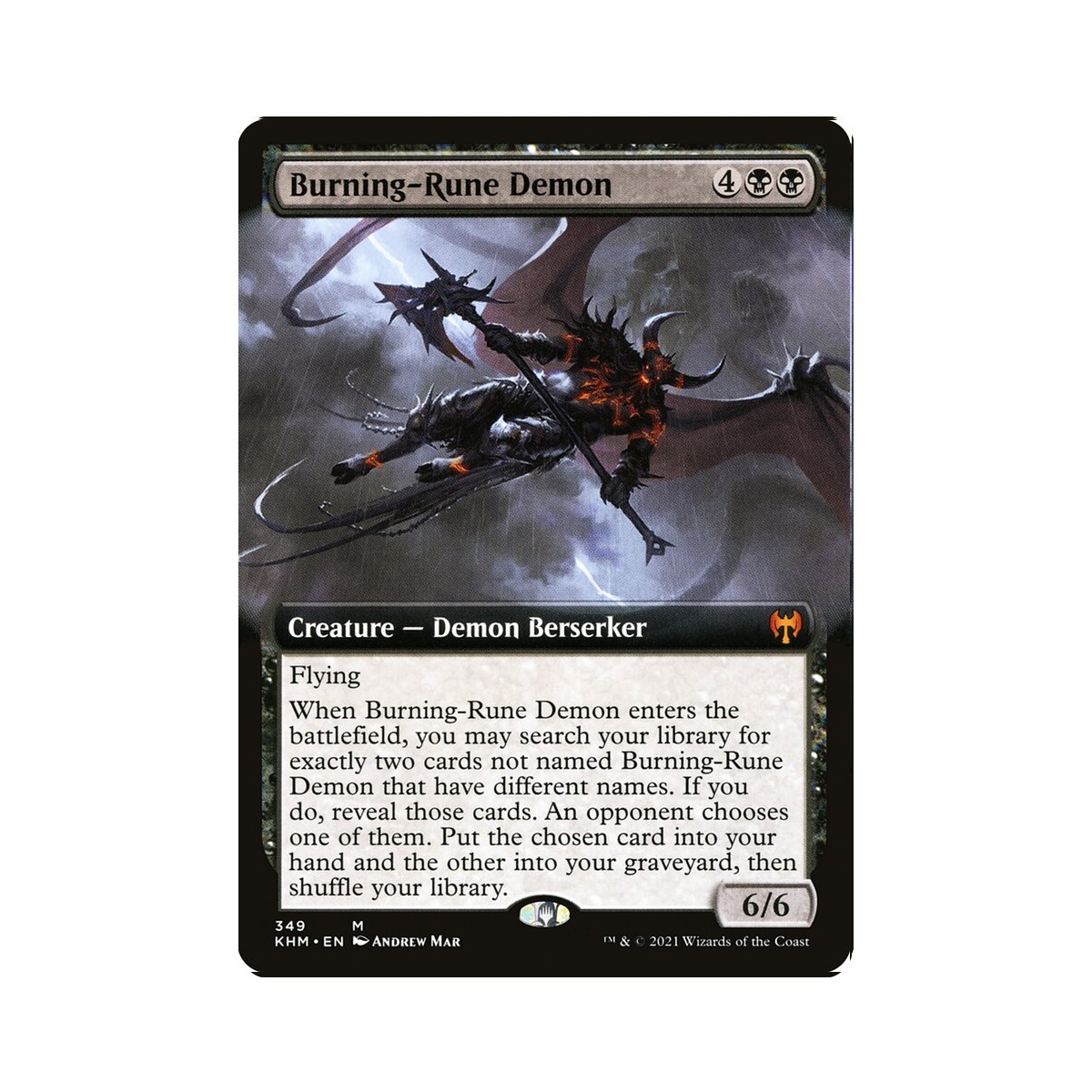 Burning-Rune Demon #349