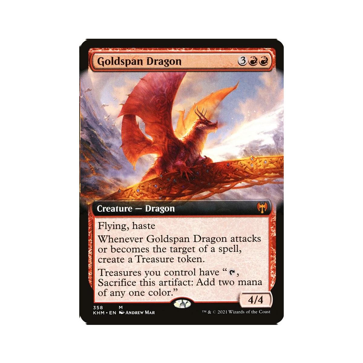 Goldspan DragonGoldspan Dragon #358