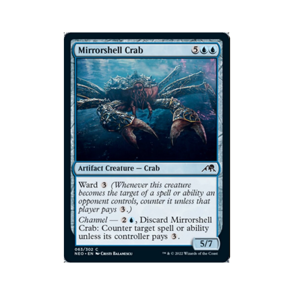 Mirrorshell Crab #063