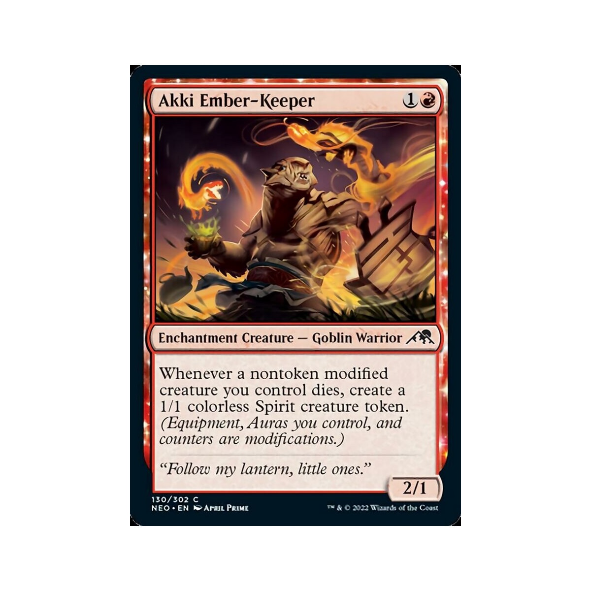 Akki Ember-Keeper #130