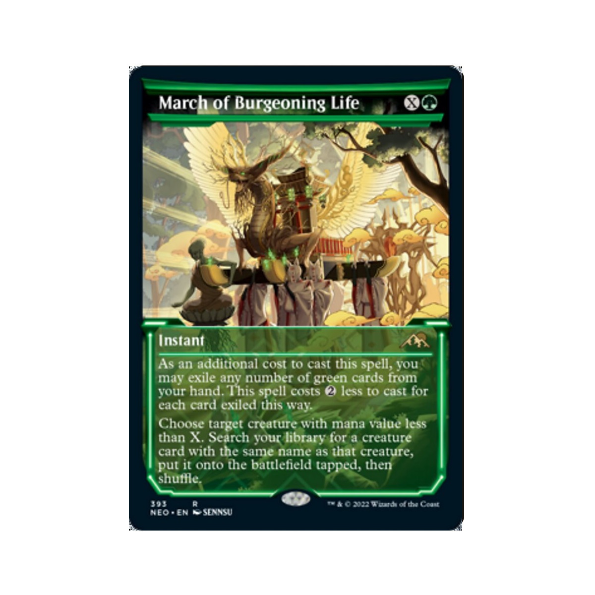 March of Burgeoning Life #393