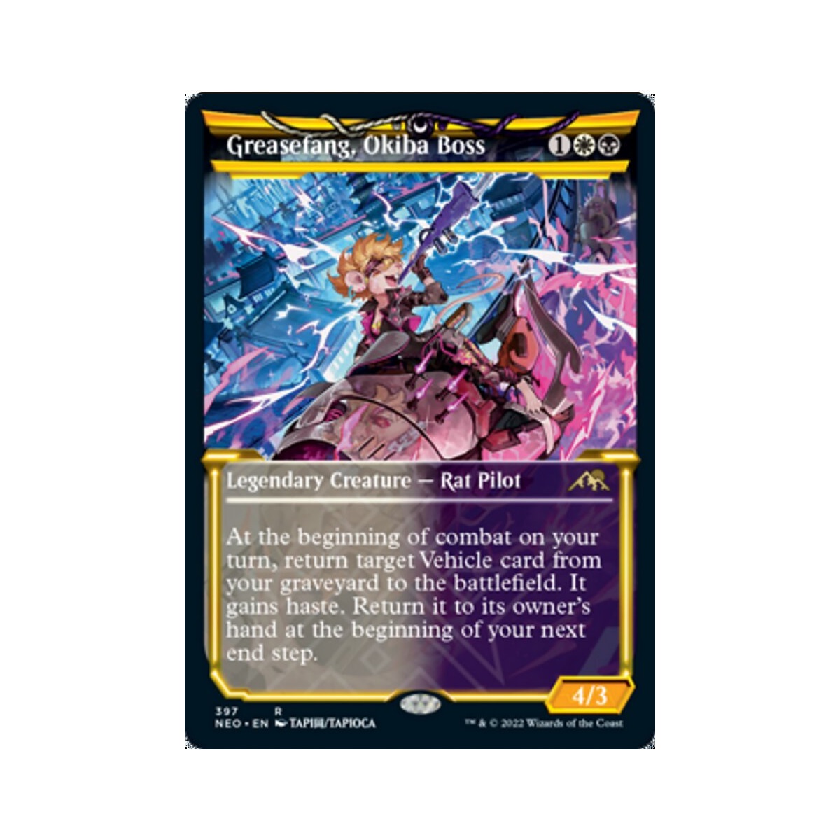 Greasefang, Okiba Boss #397