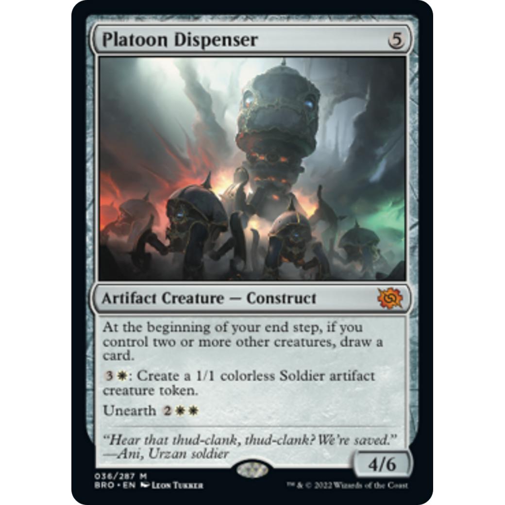 Platoon Dispenser #036