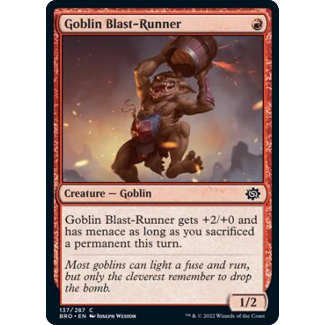 Goblin Blast-Runner #137