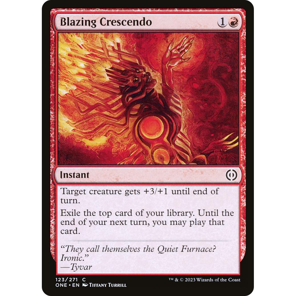 Blazing Crescendo #123