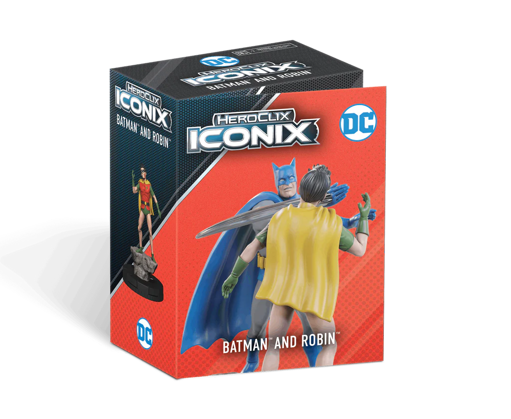 DC HEROCLIX ICONIX: BATMAN AND ROBIN