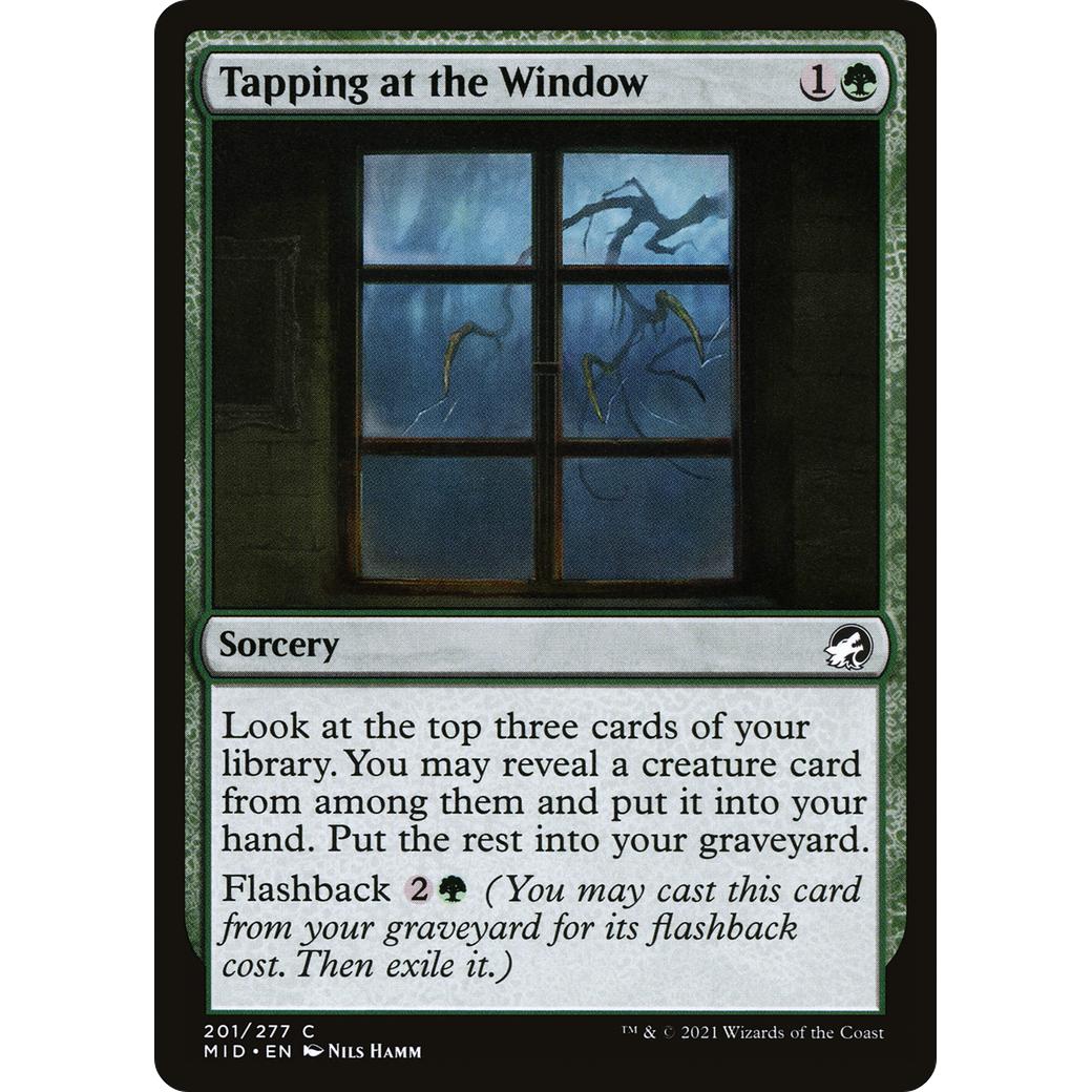 Tapping at the Window #201
