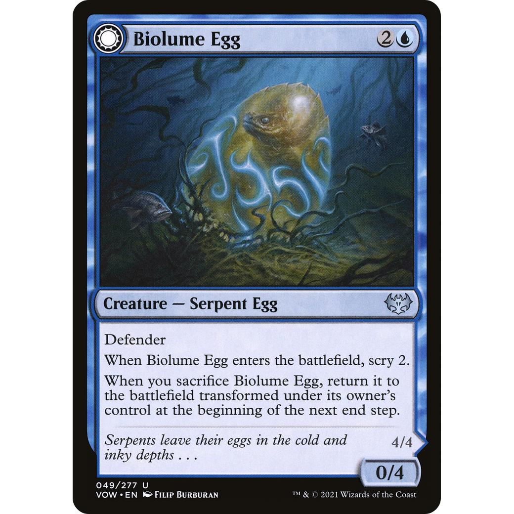 Biolume Egg // Biolume Serpent #049