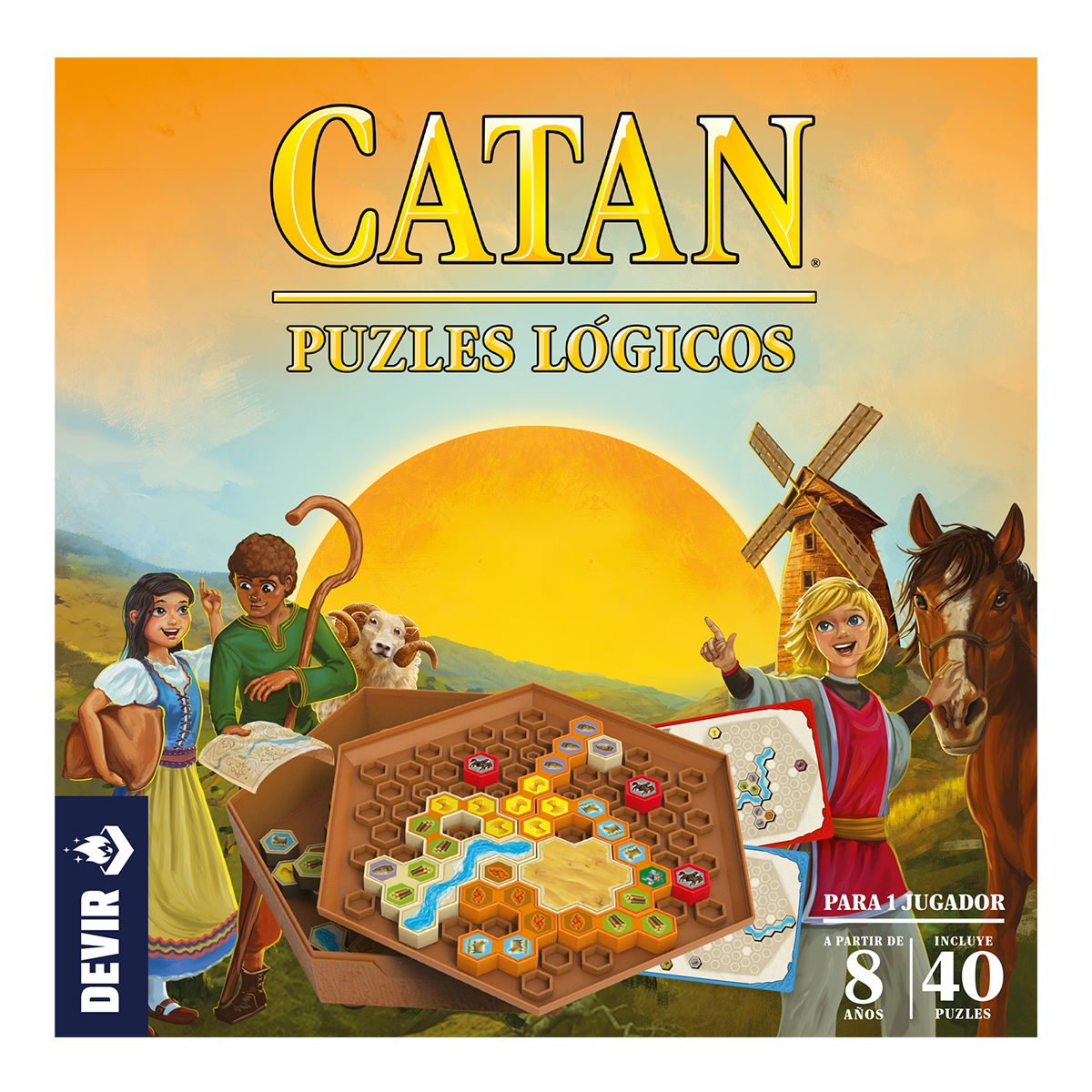 Catan Puzzles logicos