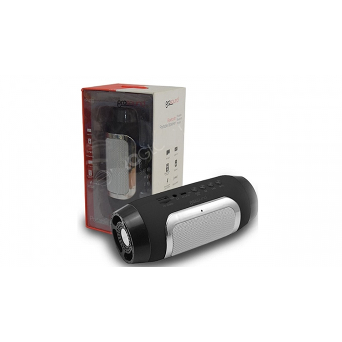 PARLANTE BLUETOOTH PORTATIL NEGRO PROSOUND