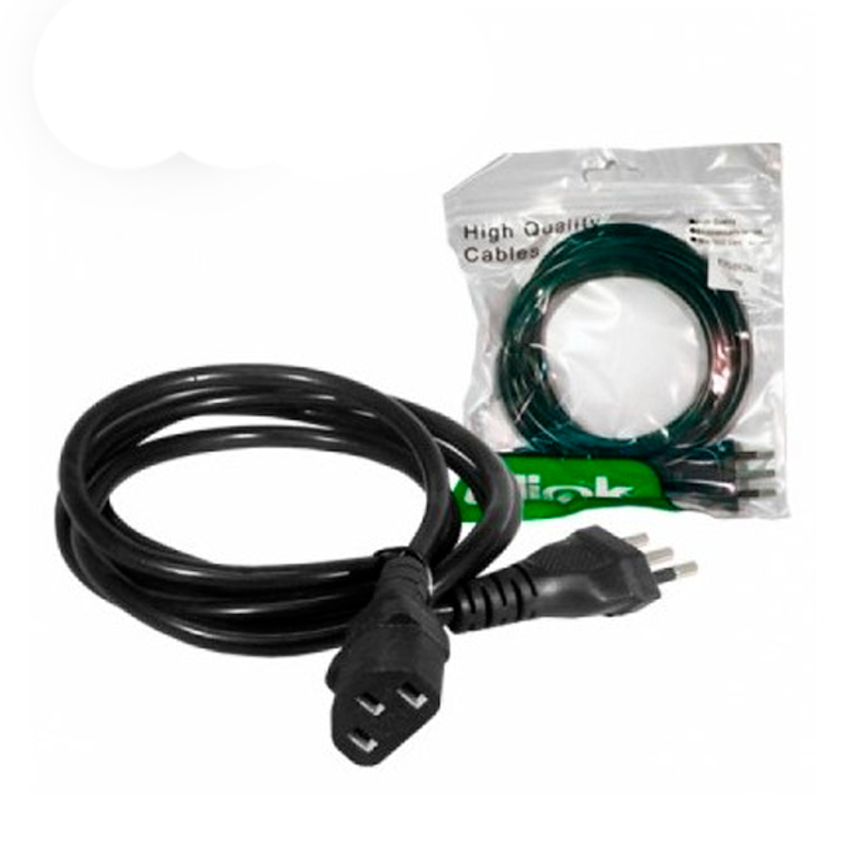 Cable de poder para PC de 1,8 mts 0,75mm