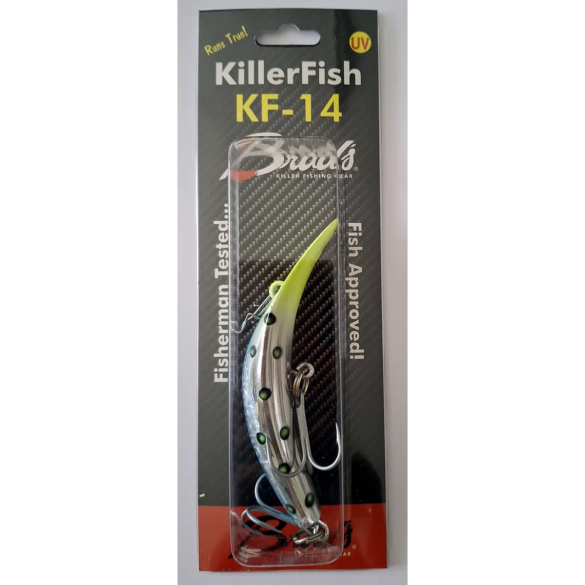 Caiman Brad's Killer Fish KF-14-025 Blue Magic