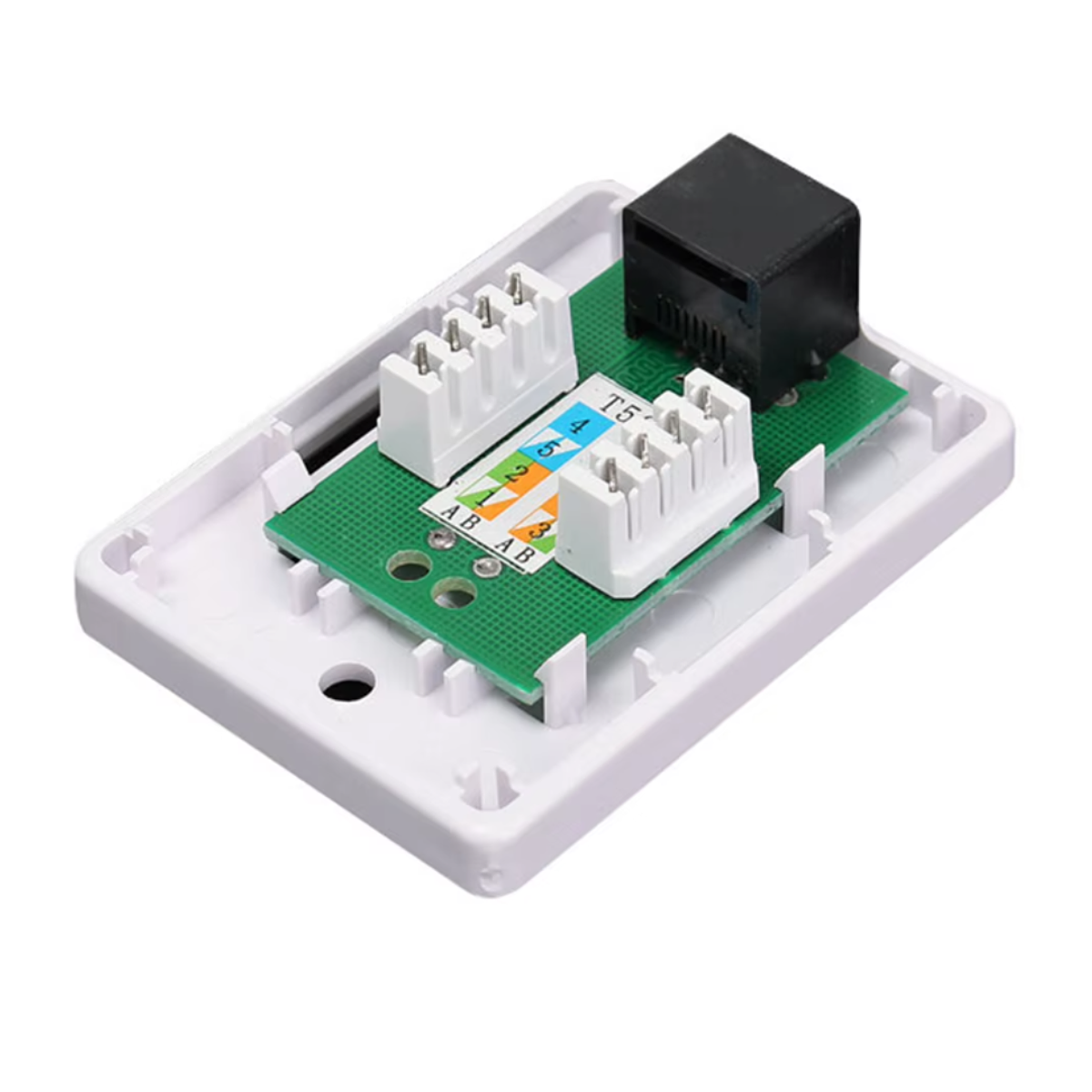 Roseta simple de conexión RJ45 Cat 6 / UL-NTW60360