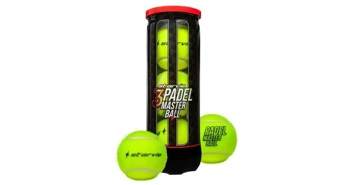 Tarro Pelotas de Padel Starvie Master Ball (Tarro 3 Unidades