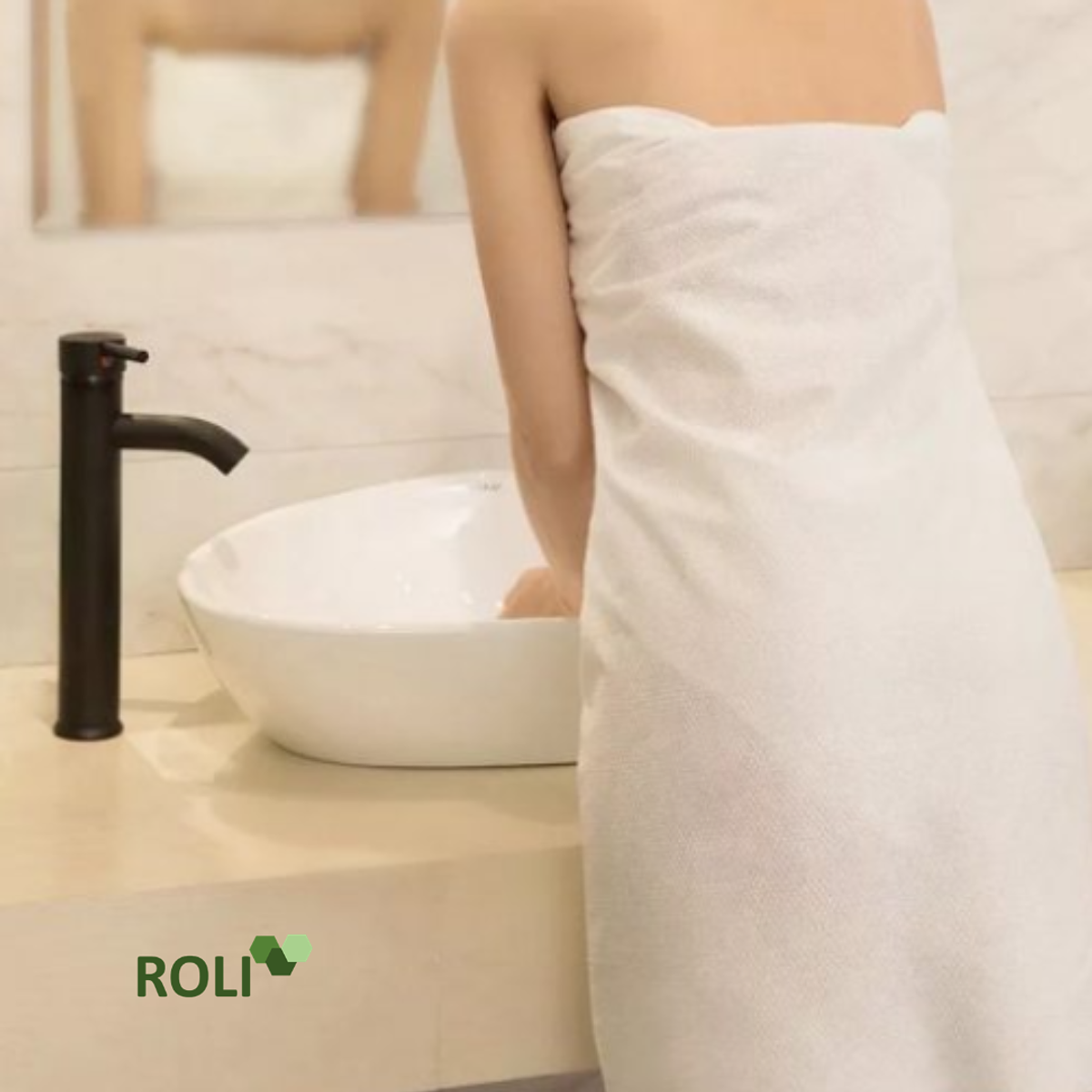 Toalla de Ducha Desechable 80x130 cm.