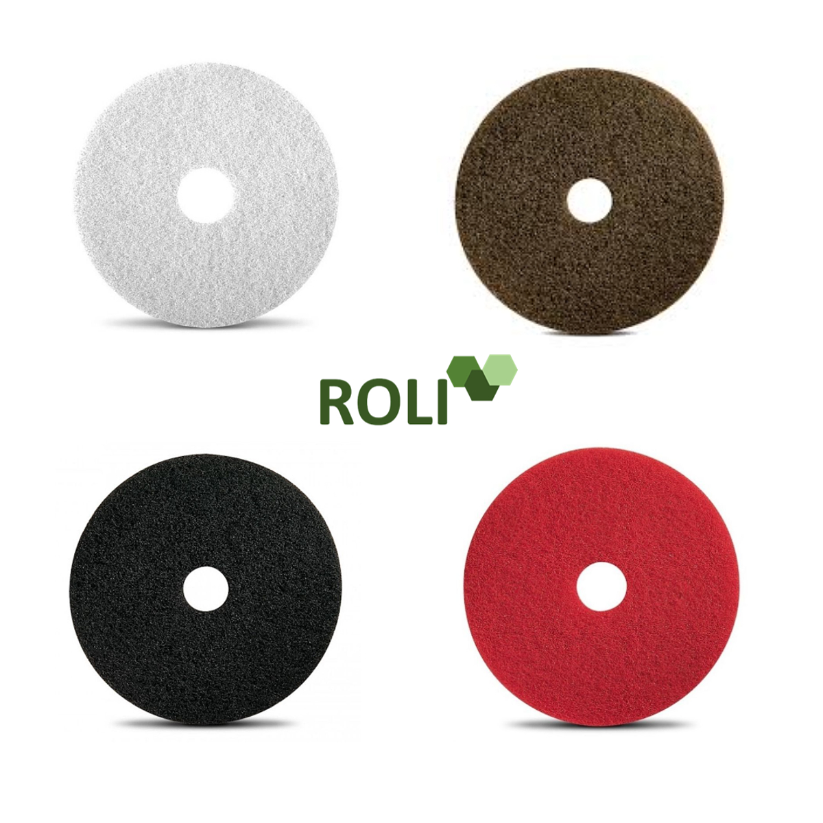 Disco Pad Abrasivo Circular 17 Blanco