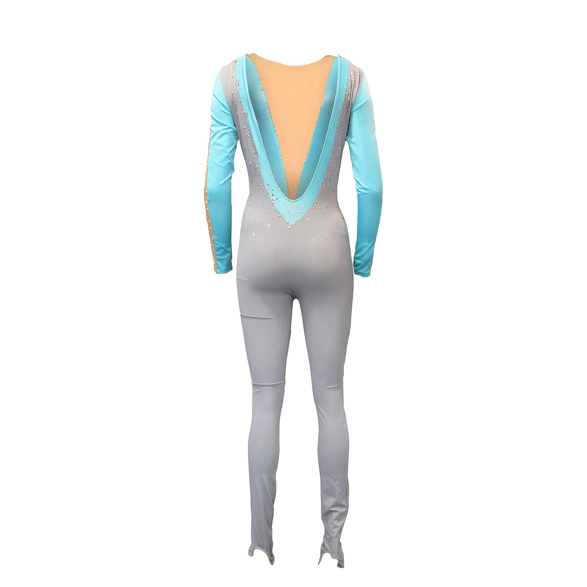 Enterito turquoise & grey