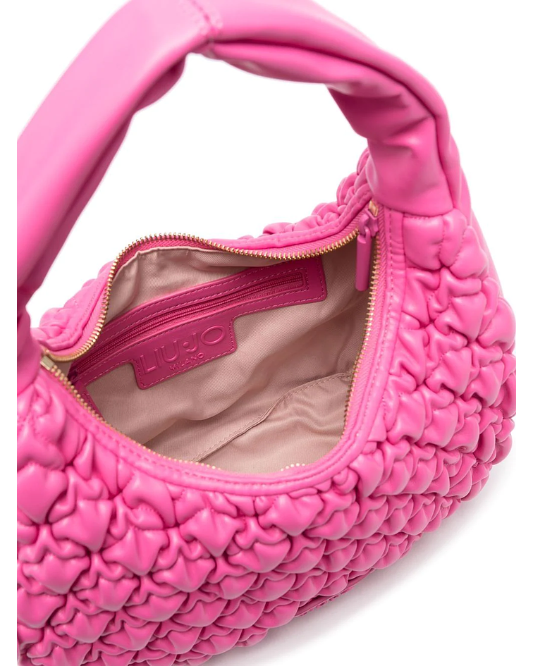 Mala de Ombro Acolchoada Rosa - Liu Jo