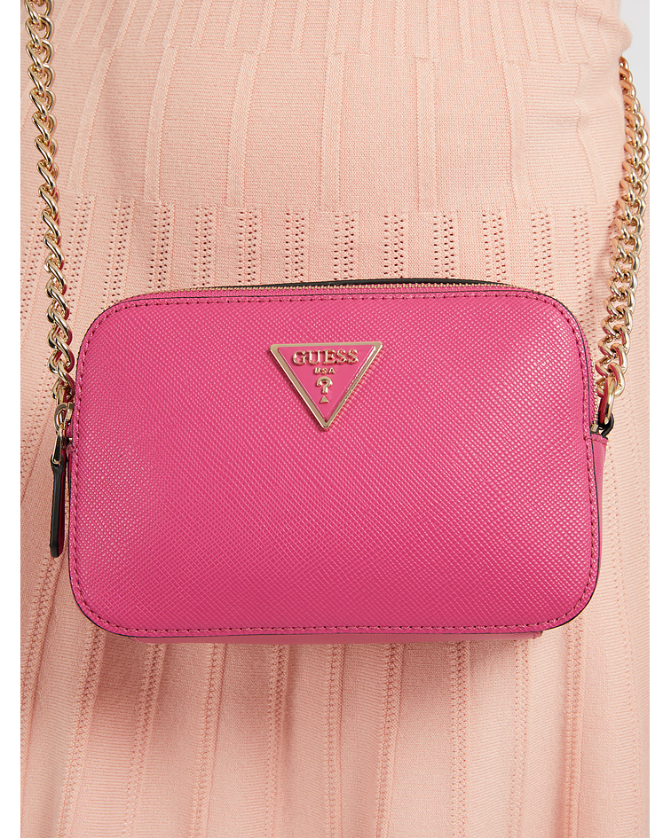 Crossbody Retangular Noelle Rosa - Guess
