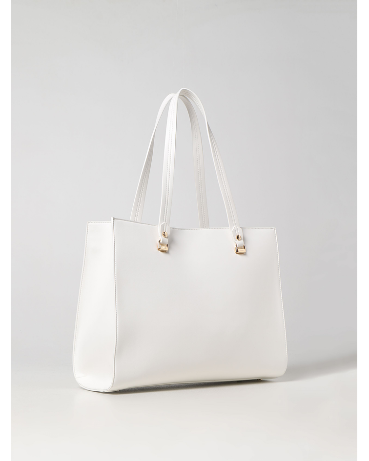 Mala de Ombro Lisa Branco - Liu Jo