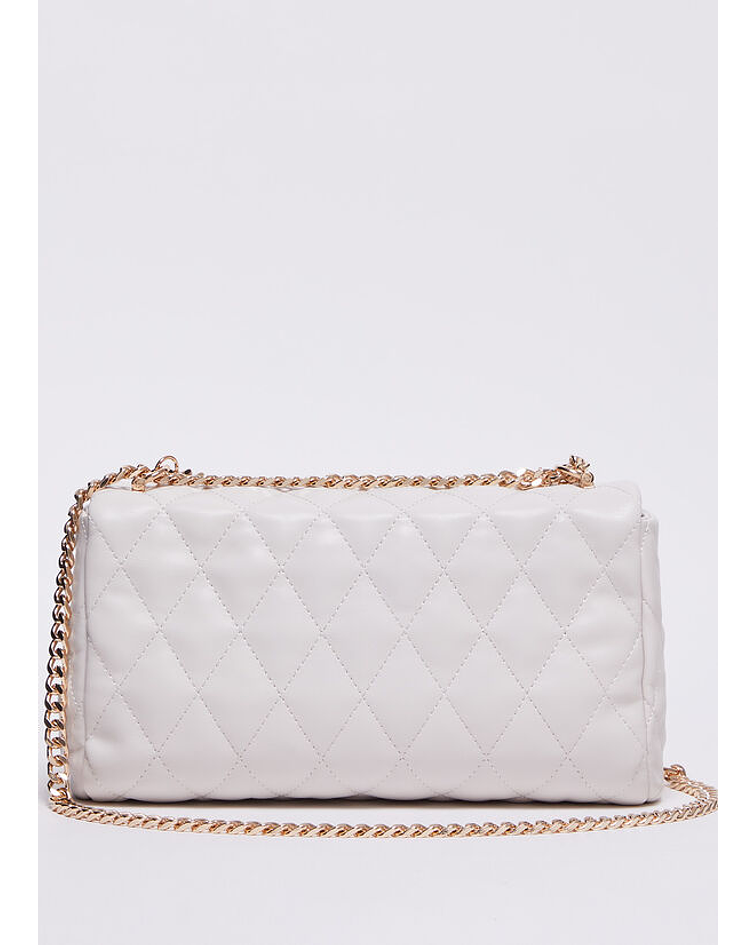 Mala Crossbody Acolchoada Branca - Liu Jo